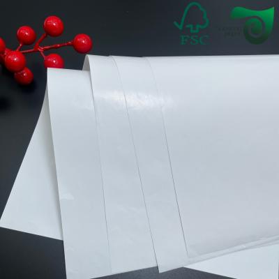 China FSC 150gsm Glossy Coated Digital Printing Paper For Menus Kraft Style Print Projects for sale