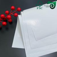 China FSC 300GSM  350GSM C2S Glossy Art Board For Offset Printing  Double Sided White for sale