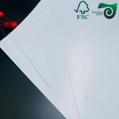 China Single Sided Glossy Coated Paper Brilliant Finish For Professional Print for sale