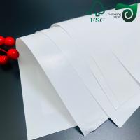 China 80gram 90gram White Food Safe Cones Paper For Ice Cream Wrapping 31 X 43inch Glossy Art Paper for sale