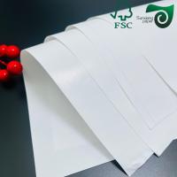 China 200gsm PE 15gsm Single Side PE Coated Waterproof High Gloss White Art Paper for sale