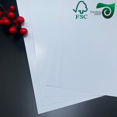 China FSC Custom Size 160gsm 180gsm Inkjet Printing C2S Art Paper For Books for sale