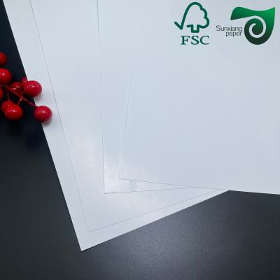 China FSC 170gsm 180gsm Double Side Coated C2S Art Paper For Trademarks Virgin Wood Pulp for sale