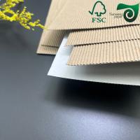 China 120gsm Mix Pulp Brown 3 Ply Corrugated Paper For High Grade Gift Boxes for sale