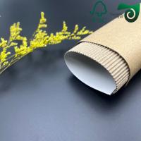 China 120gsm Mix Pulp Brown 3 Ply Corrugated Paper For High Grade Gift Boxes for sale