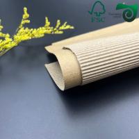 China FSC 90gsm 300gsm Kraft Craft Jumbo Roll Paper For Corrugated Board Making for sale