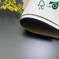 China Single Face E Flute Corrugated Cardboard Sheets 110gsm 120gsm Smooth Liner For DIY Handcrafts Packaging for sale