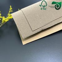 China FSC E‑Flute 3‑Ply Single‑Wall Corrugated Board  Coffee Cup Sleeves Cup Lids for sale
