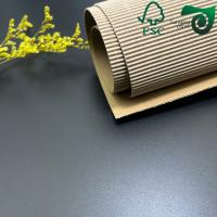 China Single Face E Flute Corrugated Cardboard Sheets Smooth Liner DIY Packaging Grade for sale