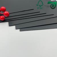 China FSC Certified 250gsm Virgin Pulp Solid Black Paper For Luxury Packaging Solutions for sale