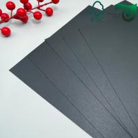 China FSC 250g Virgin Pulp Solid Black Paper Excellent Folding Performance For Envelope Manufacturing for sale