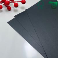 China FSC 400gsm Black Cardboard Liner Sheet For Gift Boxes  70cm 100CM Carbonless Paper for sale