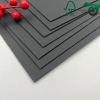 China FSC 400gsm 450gsm Uncoated Solid Black Pulp Paper For Photo Frames  400mm 400mm for sale