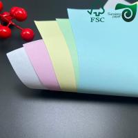 China FSC Certified Clean  Hygienic Carbonless Receipt Paper  Multiple Colors for sale