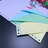 China 500 Sheets  Ream Digital NCR Paper 60gsm CB White Top CFB Middle Colored for sale