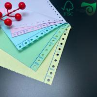 China Continuous Carbonless Copy Paper 55gsm 80gsm Computer Form Grade Manufacturer for sale