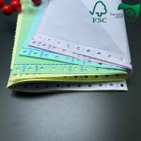 China FSC 60gsm Eco Friendly Colorful Carbonless Copy Paper For Receipt  Business Form Printing for sale