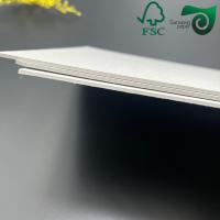 China 2mm Smooth Uncoated Grey Chipboard Laminated Book Binding Board For Rigid Box for sale