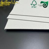China Grey Chipboard 250gsm 2400gsm 0.45mm 4mm ISO Certified Custom Grey Board For Packaging for sale