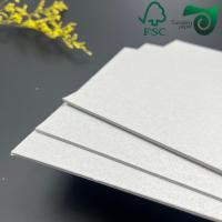 China ISO Certified Smooth Grey Chipboard 1mm 2mm Custom Thickness 70cm 100cm Sheet for sale