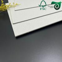 China FSC 0.8mm 3mm Laminated Rigid Grey Chipboard Premium Grey Carton Board for sale