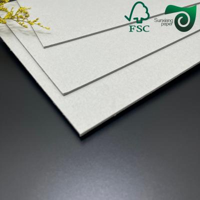 China FSC Clay Coated Grey Back Chipboard 900gsm For Storage Boxes  Multi Purpose Packaging for sale