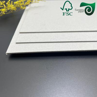 China FSC Certified High Stiffness Grey Book Binding Board 2mm 4mm For Calendar Stands for sale