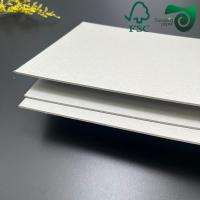 China FSC Grey Board High Stiffness 250gsm For Packaging Book Binding Uncoated Book Cover Board for sale