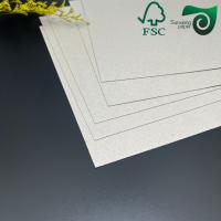 China Laminated Double Grey Cardboard 450g to 1500g Smooth Grey Board Box Board for sale