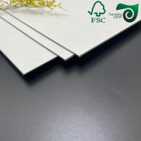 China Laminated Double Grey Cardboard 450g to 1500g Smooth Grey Board Box Board for sale