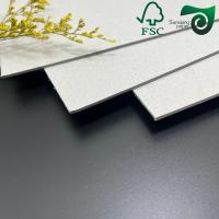 China Laminated Double Grey Cardboard 450g to 1500g Smooth Grey Board Box Board for sale