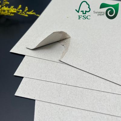 China FSC Grey Board High Stiffness Smooth 250gsm For Packaging Book Binding Binding Chipboard for sale