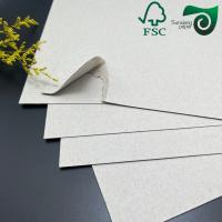 China 700gsm 800gsm High Rigidity Recycled Grey Paperboard From Recycled Pulp Ideal For Shoe Boxes for sale
