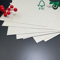 China 300gsm 2500gsm Laminated Double Grey Cardboard Smooth Grey Board Box Board for sale