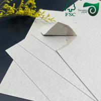 China 3mm Laminated Grey Book Binding Board 50cm 52cm For Furniture Packaging for sale