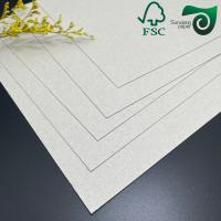 China FSC 800gsm Recycled Grey Chipboard Rigid Grey Paperboard For Gift Boxes for sale