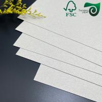 China 300gsm 2500gsm Laminated Double Grey Cardboard Smooth Grey Board Box Board for sale