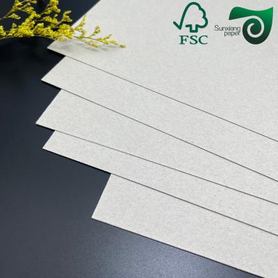 China 300gsm 2500gsm Laminated Double Grey Cardboard Smooth Grey Board Box Board for sale