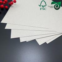 China FSC Certified 1mm 2mm Gray Book Binding Board  Kraft Chipboard Paper For Book Covers for sale