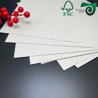 China 3.0mm 1750gsm Grey Chipboard High Stiffness Book Binding Photo Frame Backing Board for sale