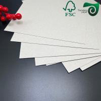 China 100% Recycled Grey Chipboard Sheets 1mm 2mm Rigid Packaging Board SunXiang PAPER for sale