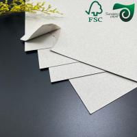 China FSC Certified Laminated Book Binding Board 1mm 1.4mm 2mm 2.5mm Single Side Colored Black Blue Green for sale