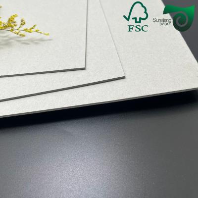 China 3mm Laminated Grey Book Binding Board 50cm 52cm For Furniture Packaging for sale