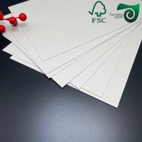 China 1.2mm Green Lacquered Top Grey Back Paperboard For File Folders for sale