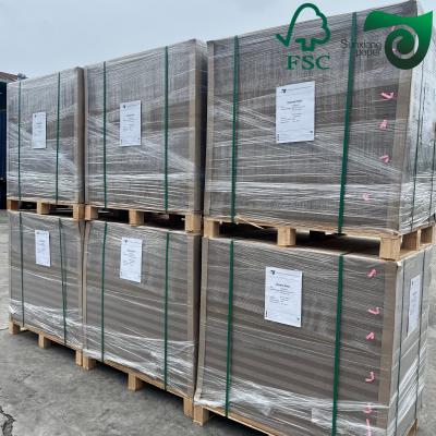 China FSC 3.0mm 1750gsm Grey Chipboard Sheets High Stiffness Book Binding Board For Photo Frame Backing for sale
