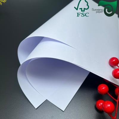 China 40gsm 50gsm OBA Free Uncoated Woodfree Offset Bond Paper Sheets Lightweight FSC SGS for sale