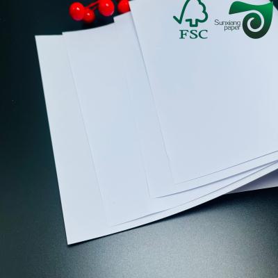 China FSC Certified 60gsm 70gsm 80gsm Cream Uncoated Wood Free Paper for School Notebooks for sale
