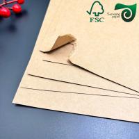 China FSC 300gsm Kraft Paperboard Liner For Gift Wrapping Carton Packaging Superior Protection for sale