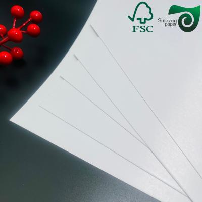 China FSC Certified 230gsm 350gsm High Bulk FBB SBS Ivory Card Sheets Foldable  Cuttable for sale