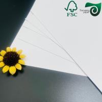 China FSC Recyclable High Stiffness GC1 White Cardboard 12pt 15pt Thickness Ivory Board Paper for sale